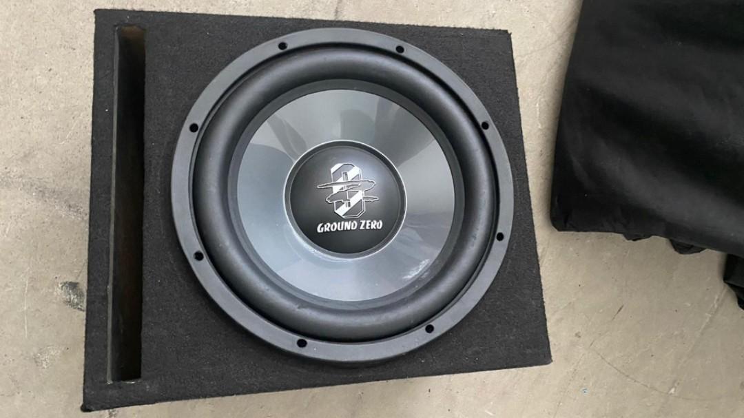 Ground Zero Sub woofer (GZTW 12F), Car Accessories, Accessories on ...