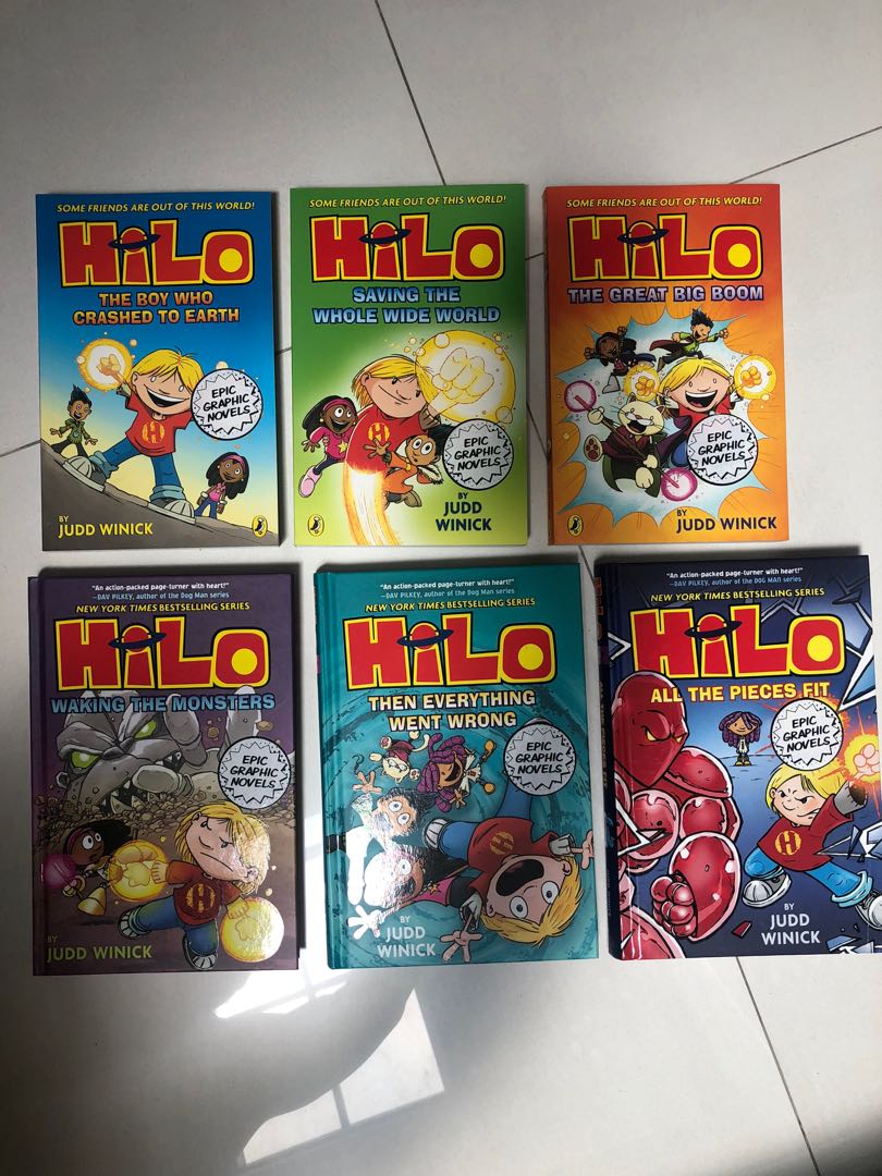 HiLo graphic novel Books 1-6, Hobbies & Toys, Books & Magazines ...