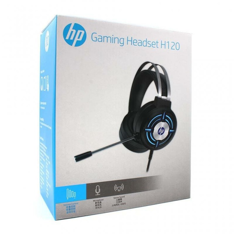 HP gaming headset H120G, Audio, Headphones & Headsets on Carousell