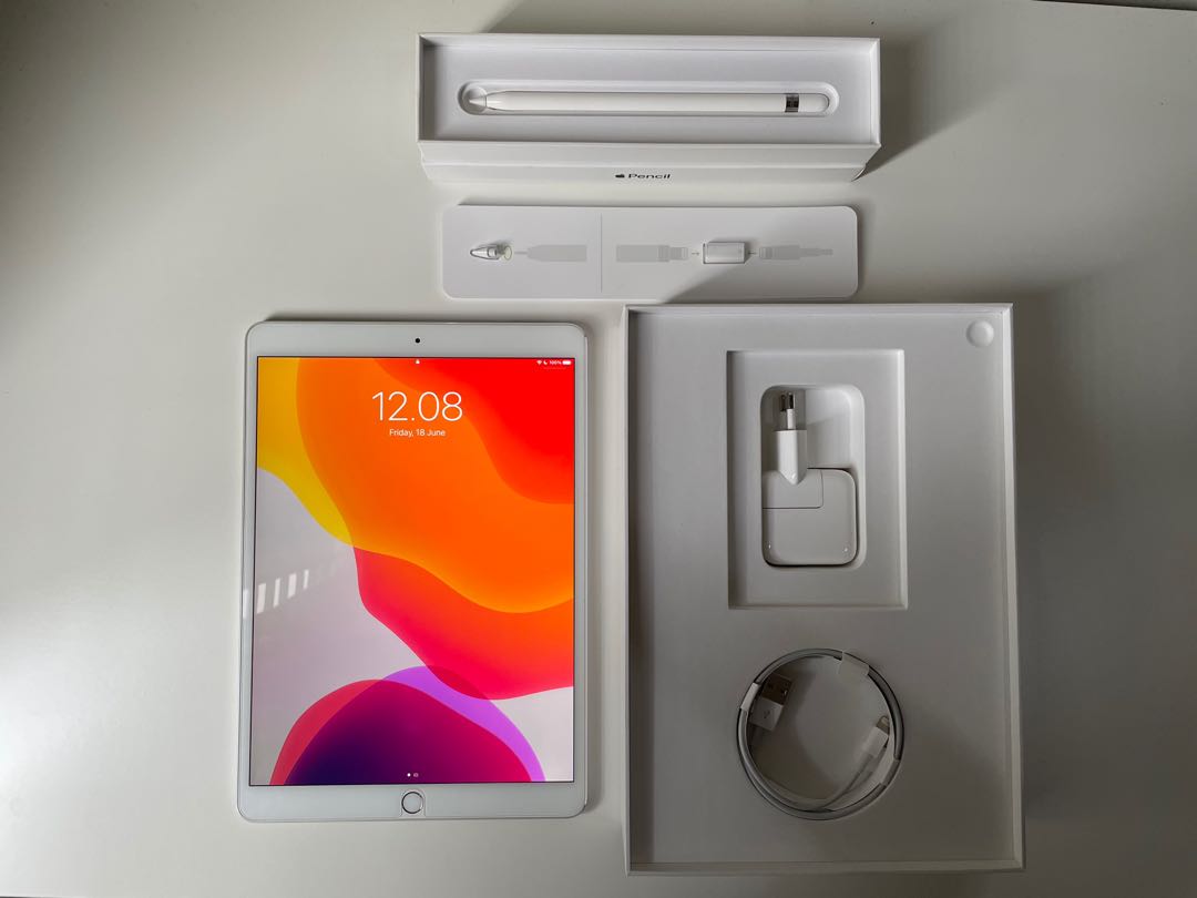 IBOX Ipad Pro 10.5inch, Wifi Only, 256GB, Silver + Apple Pencil Gen 1 ...