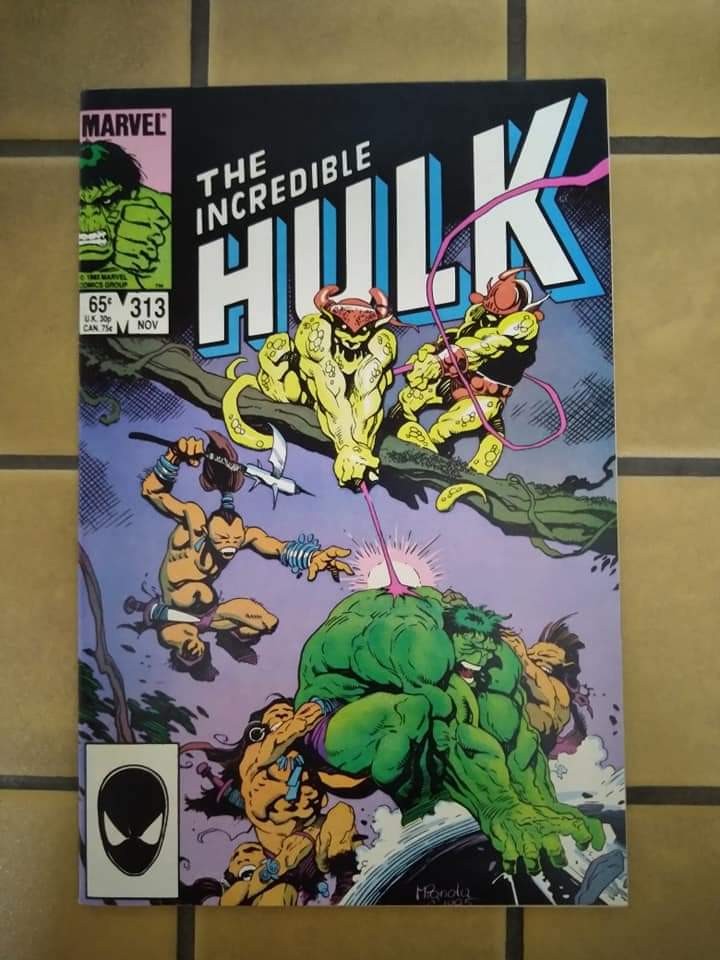 Incredible Hulk #313 ( M. Mignola - Cover Art ) Marvel Bronze Age Issue ...