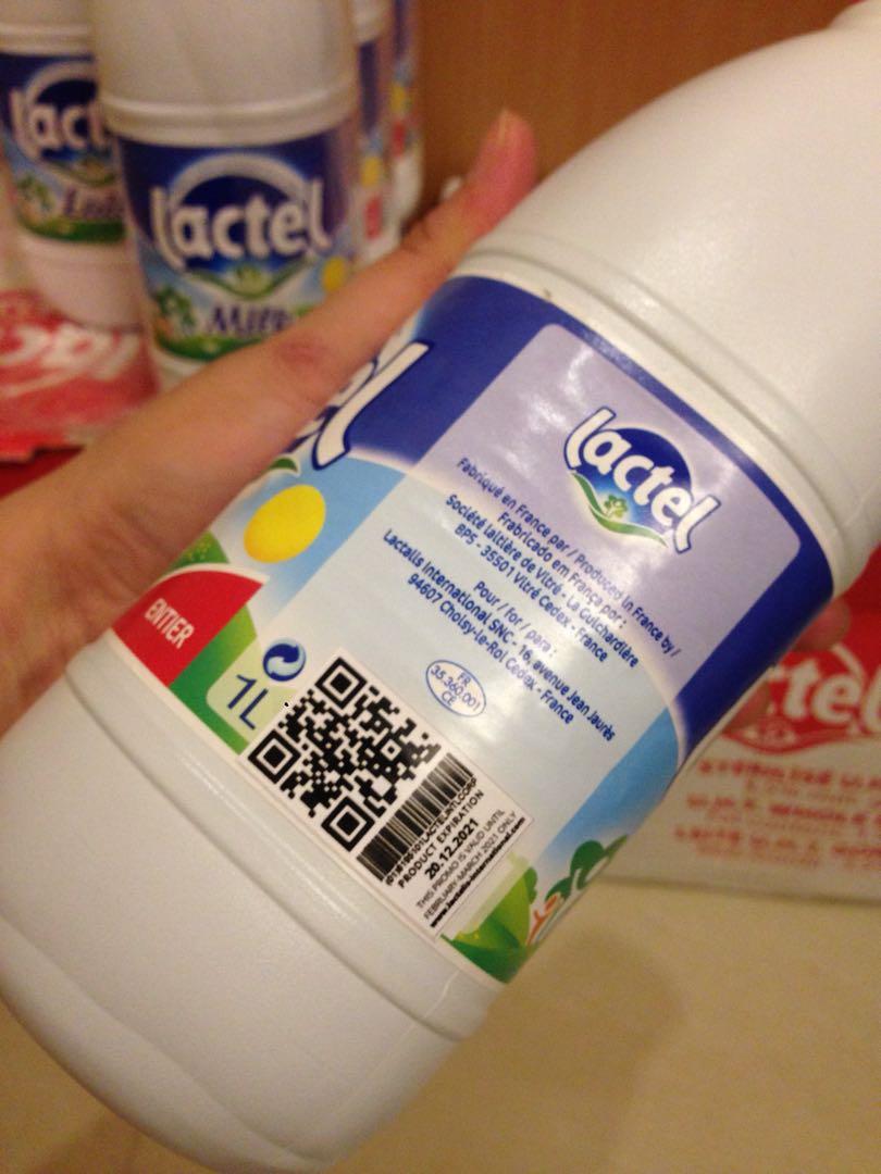 Lactel Whole Milk ₱70 1Liter, Food & Drinks, Beverages on Carousell