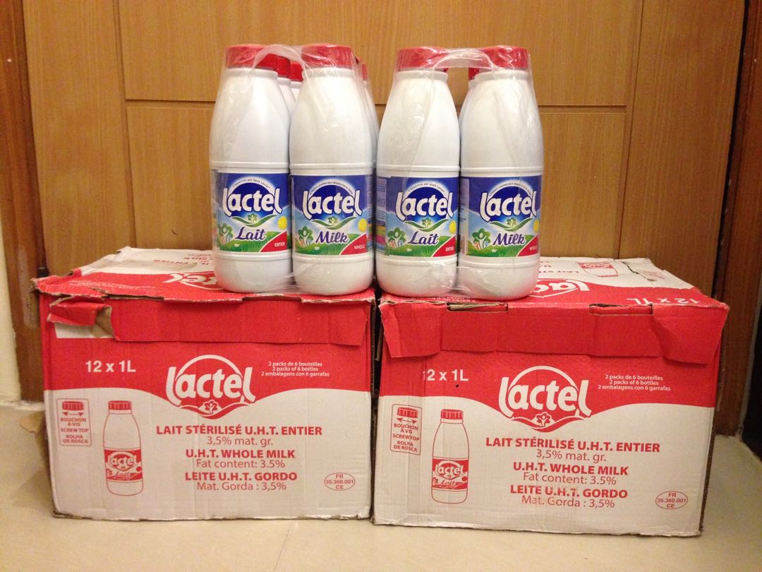 Lactel Whole Milk ₱70 1Liter, Food & Drinks, Beverages on Carousell