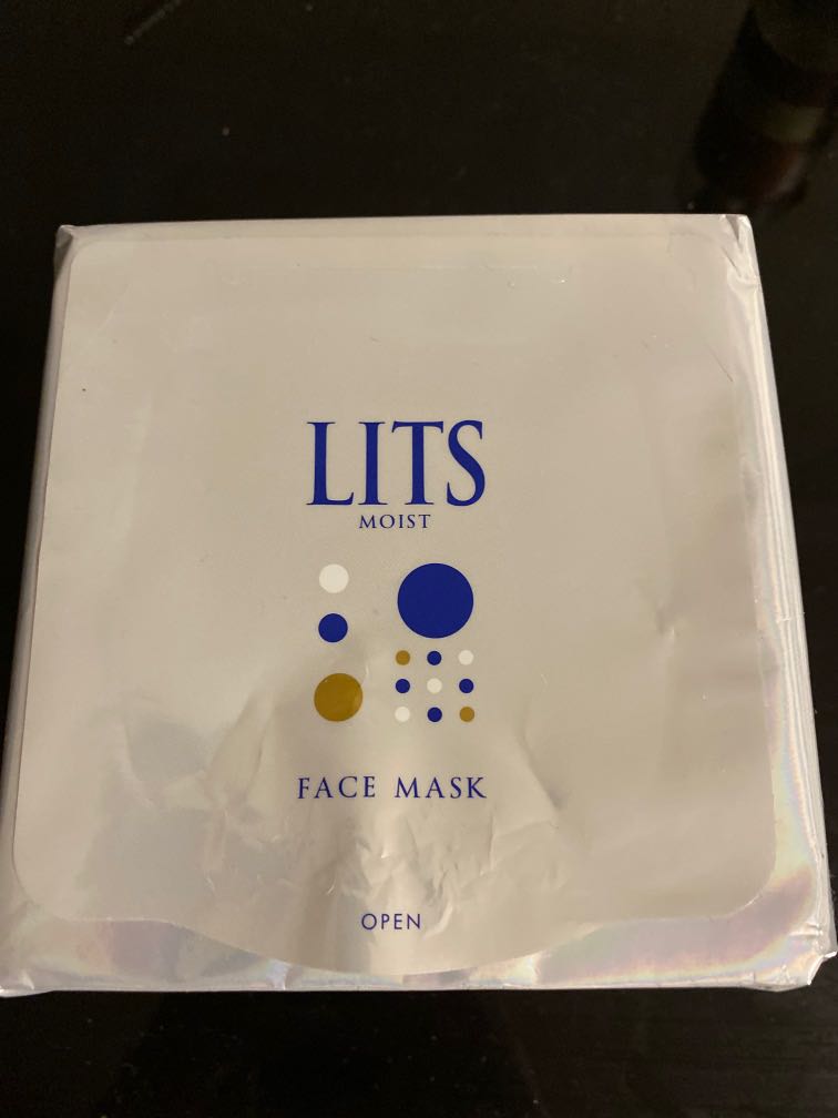 LITS MOIST MASK, Health & Nutrition, Face Masks & Face Shields on Carousell