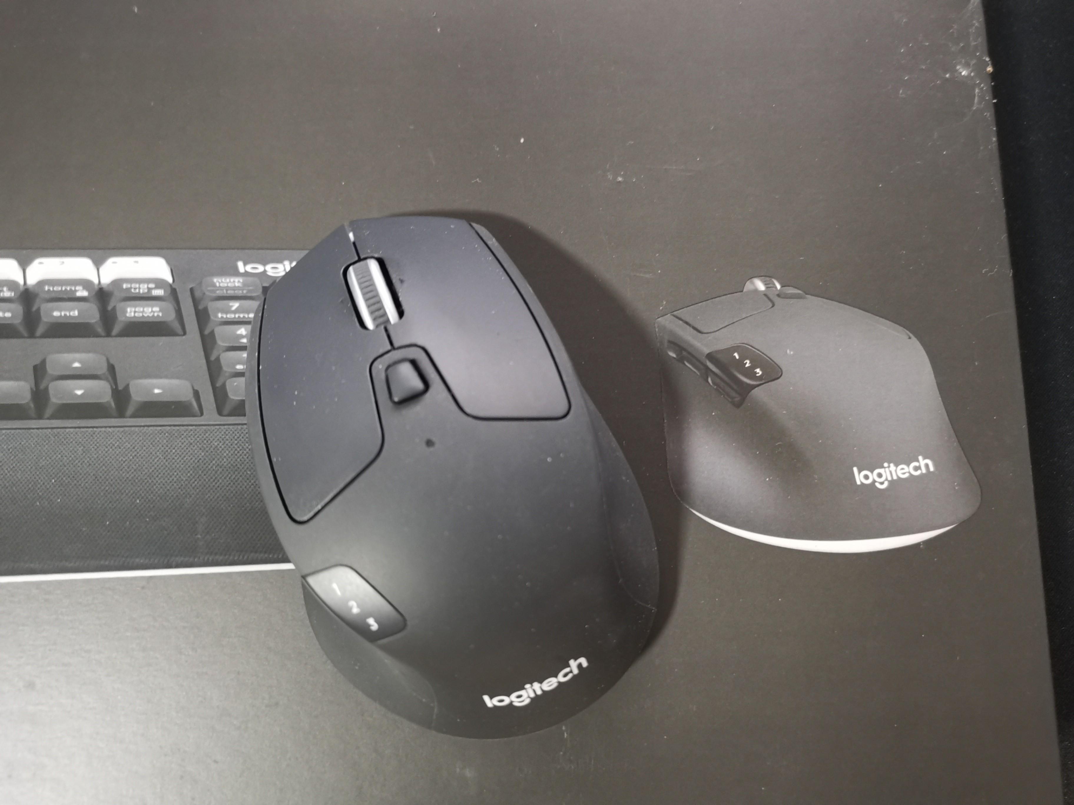 Logitech MK850 mouse (M720 mouse), Computers & Tech, Parts ...