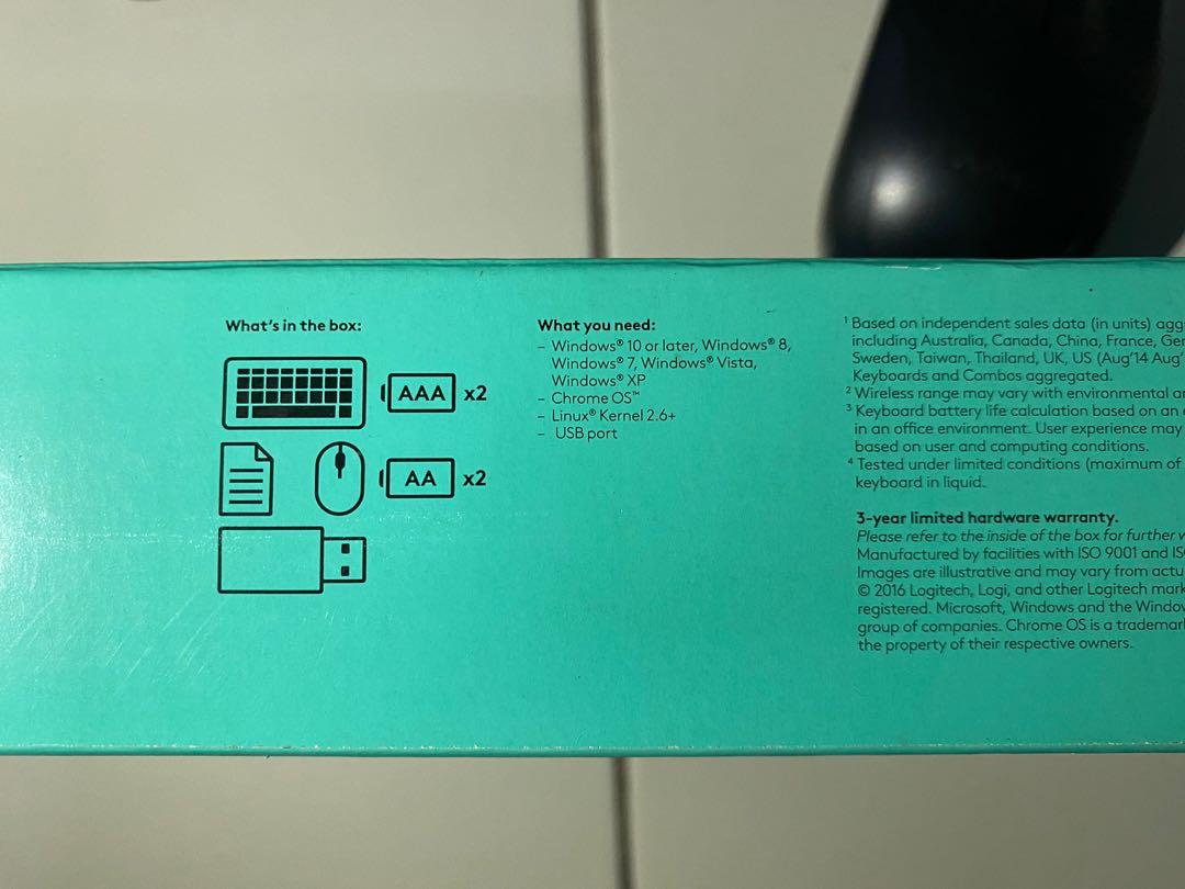 Logitech Wireless Keyboard Mk215 Computers And Tech Parts And Accessories Computer Keyboard On