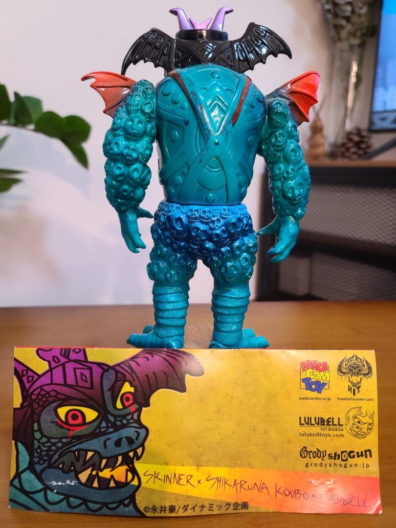 LULUBELL Devilman 惡魔人 デビルマン 懷舊玩具 永井豪 Medicom toy (搪膠 大膠 中膠 膠品 sofubi sofvi Vinyl), 興趣及遊戲, 玩具 ...