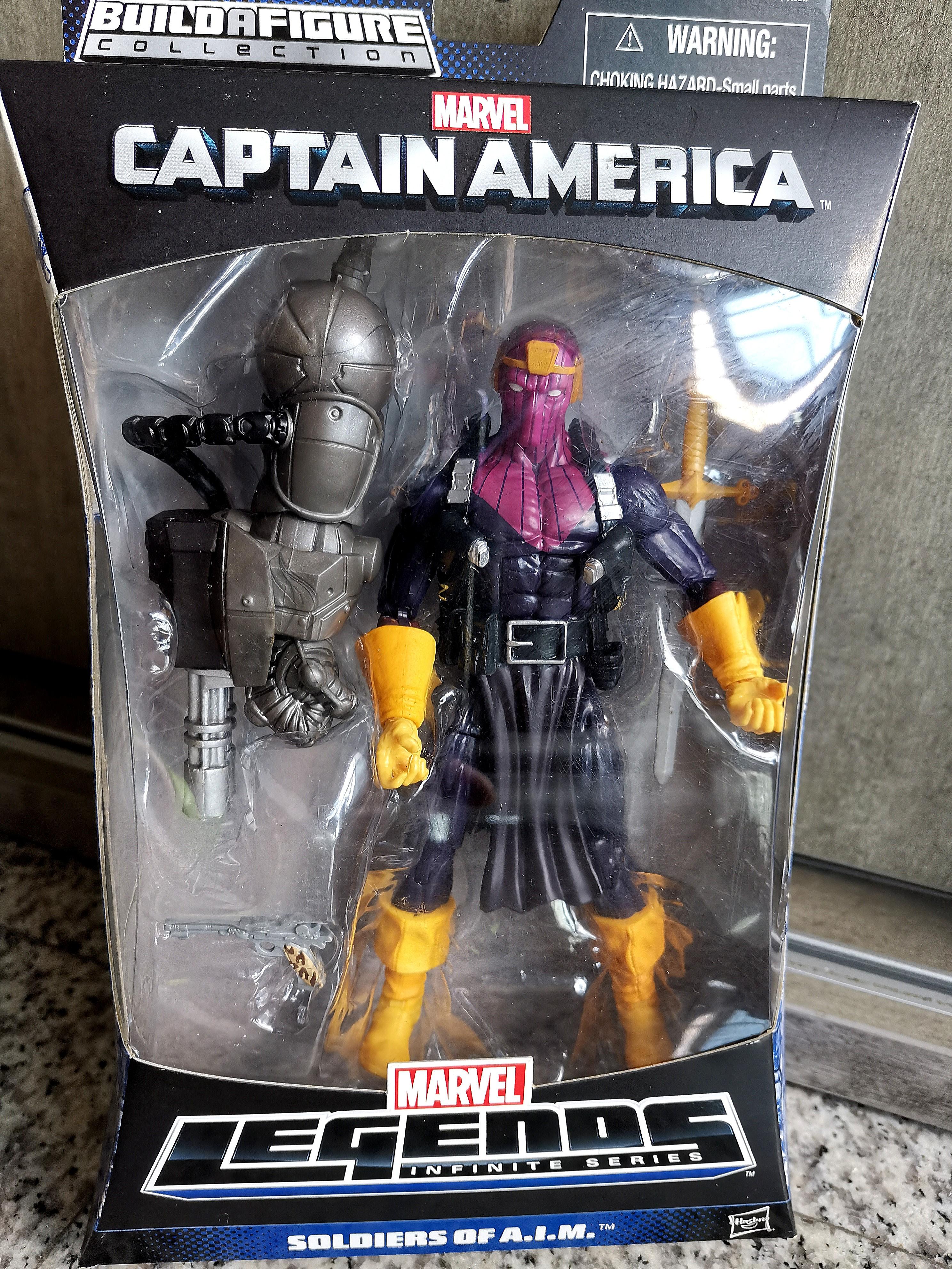 Marvel Legends Baron Zemo Action Figure Captain America Winter Soldier ...