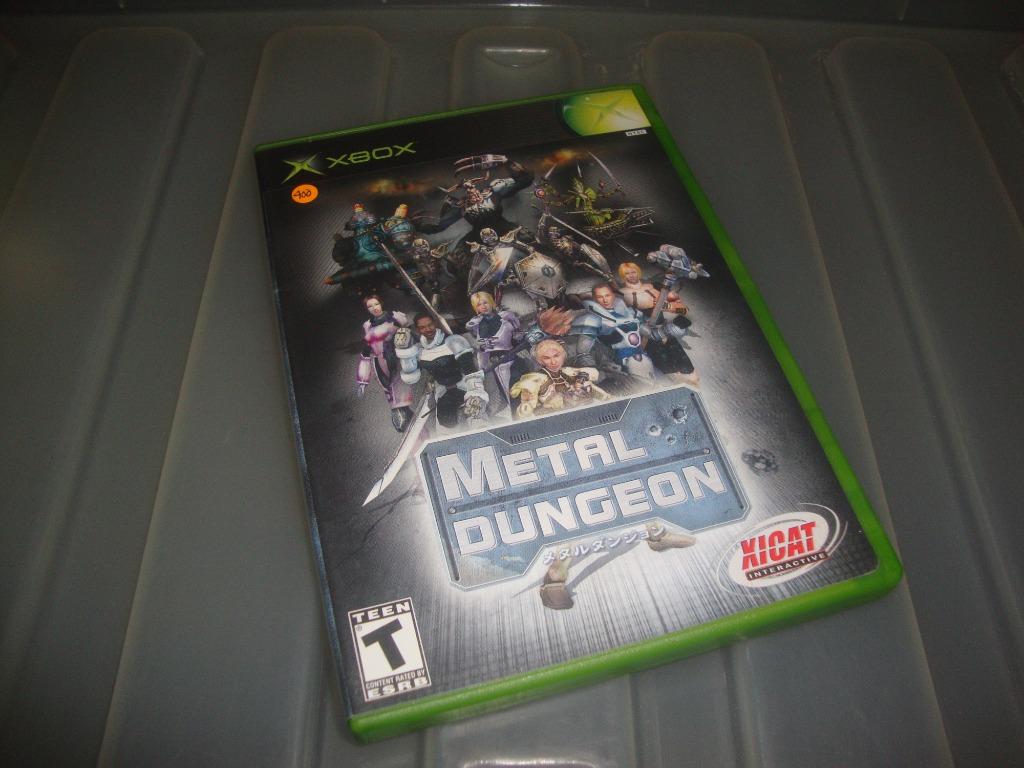 (Microsoft Xbox, 2002) Metal Dungeon, Video Gaming, Video Games, Xbox ...