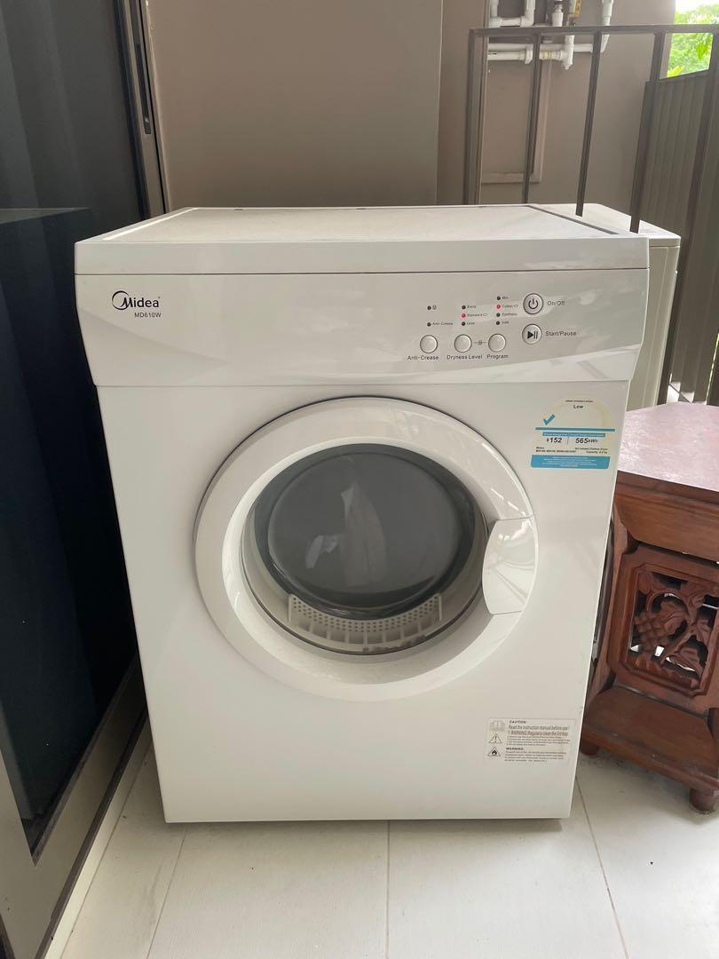 Midea Dryer 6 Kg, TV & Home Appliances, Washing Machines and Dryers on ...