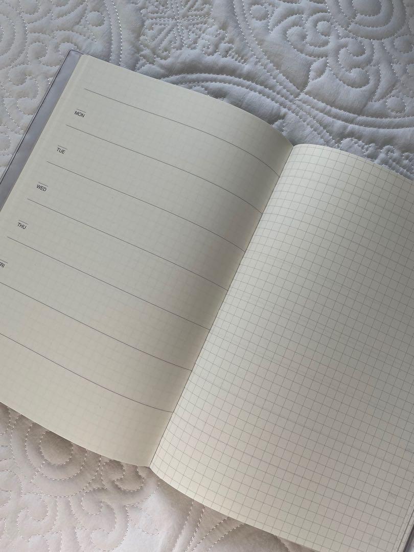 MUJI A5 undated planner (brand new) , Hobbies & Toys, Stationary ...