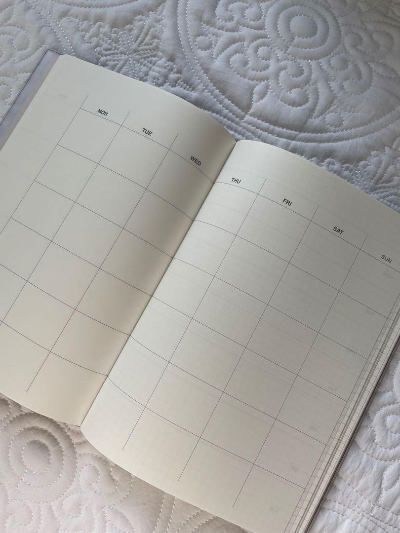 MUJI A5 undated planner (brand new) , Hobbies & Toys, Stationary ...