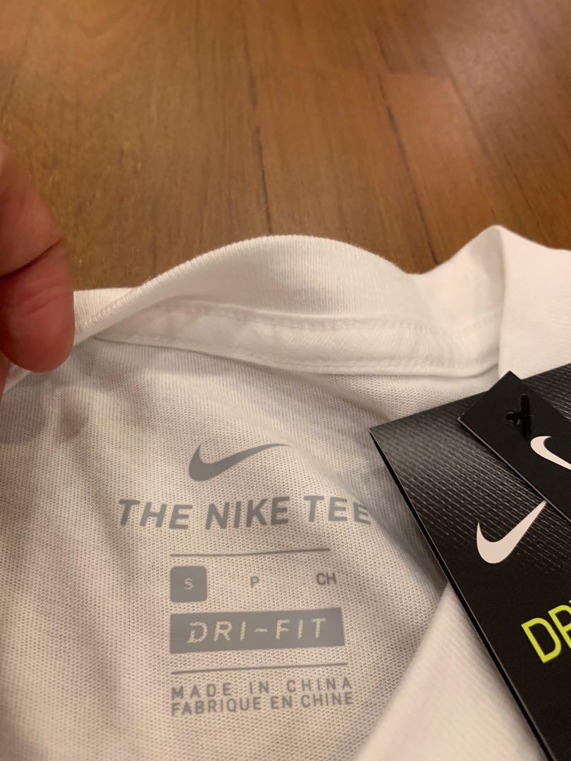 Nike x Basketball Net Swoosh Tick Tee Shirt, Men's Fashion, Tops & Sets ...