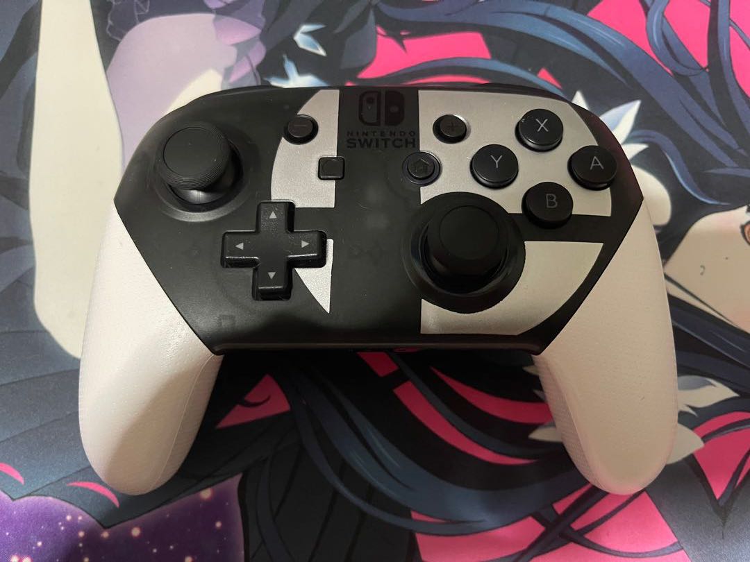 NSW super smash bros Pro-Controller, Video Gaming, Gaming Accessories ...