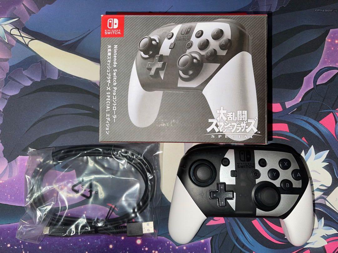 NSW super smash bros Pro-Controller, Video Gaming, Gaming Accessories ...