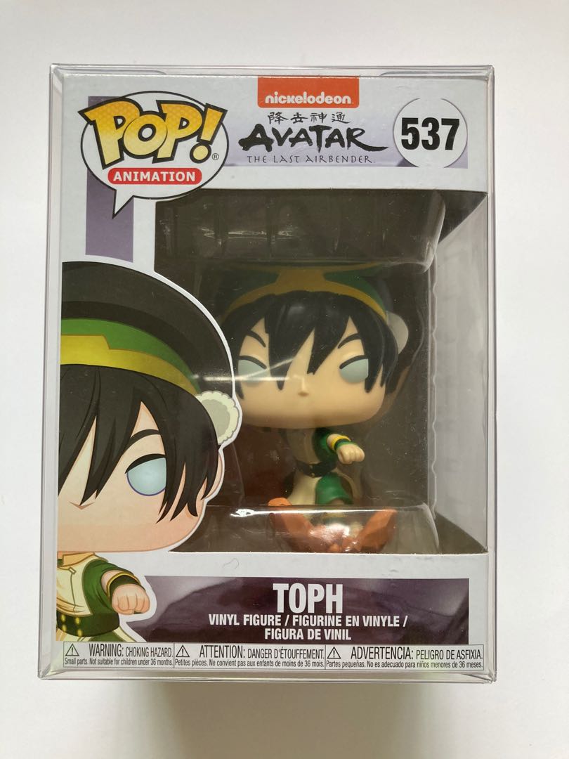 OFFICIAL FUNKO POP AVATAR: THE LAST AIRBENDER TOPH, Hobbies & Toys ...