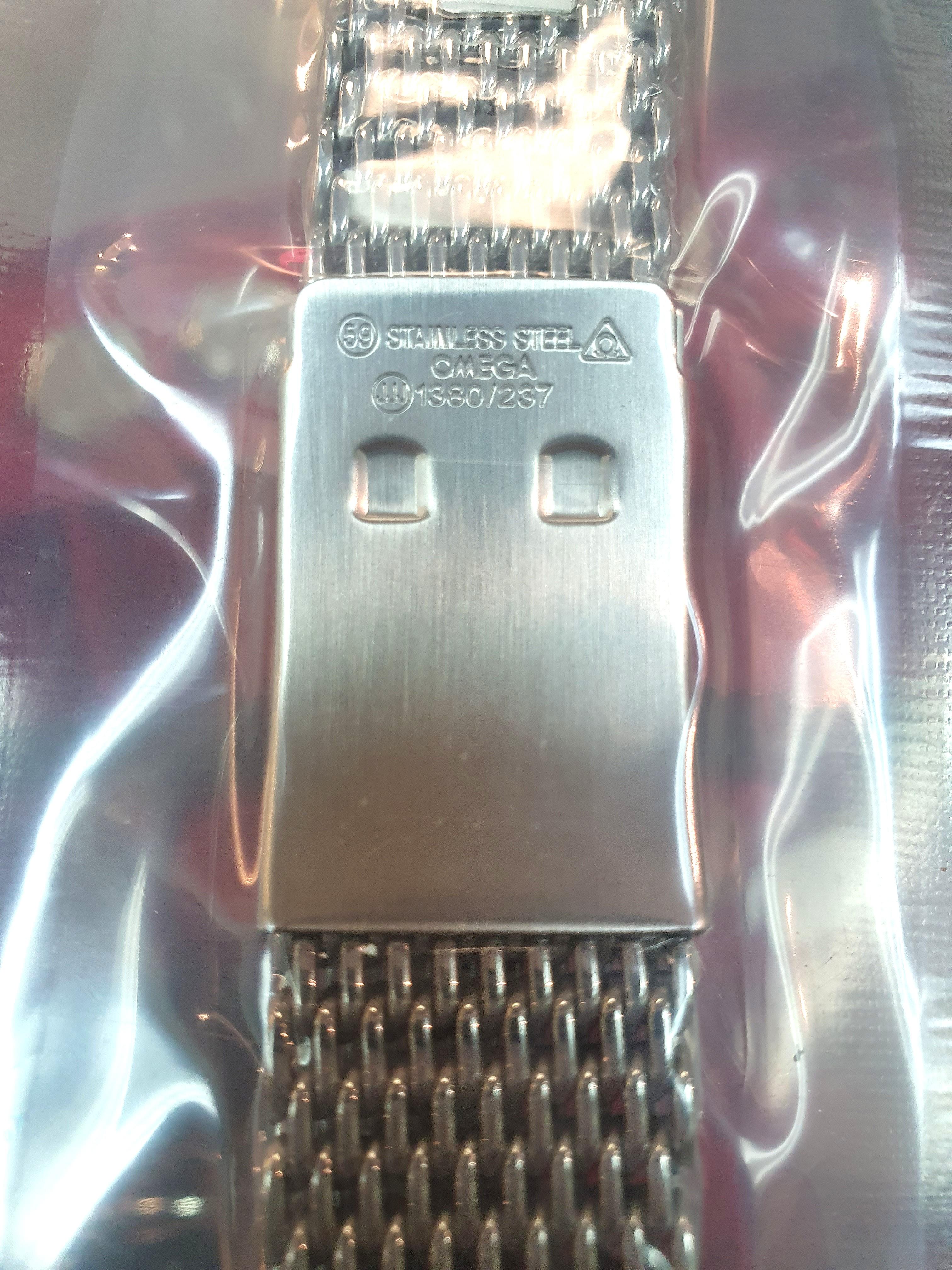 Omega shark Mesh Watch Bracelet, Men's Fashion, Watches & Accessories ...