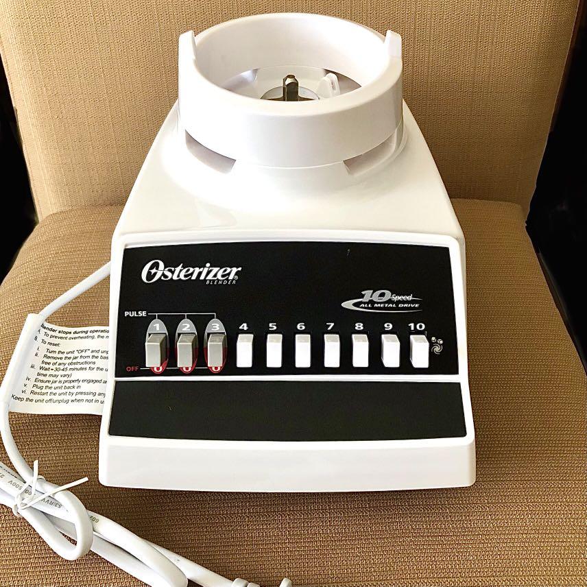 OSTER / OSTERIZER 10 SPEED MACHINE / BLENDER MACHINE / MACHINE BASE, TV ...