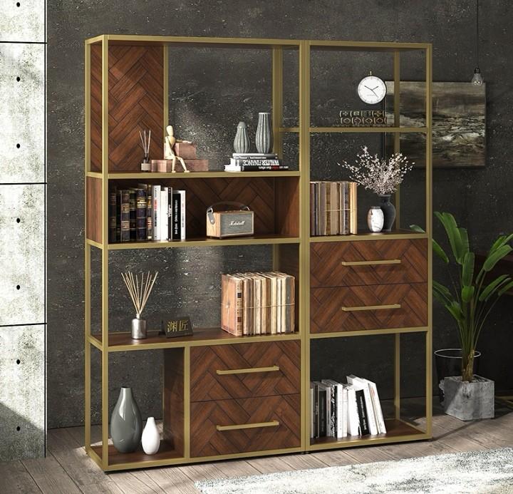 PO L160 cm Authentic Herringbone Solid Wood Titanium Bronze Gold ...