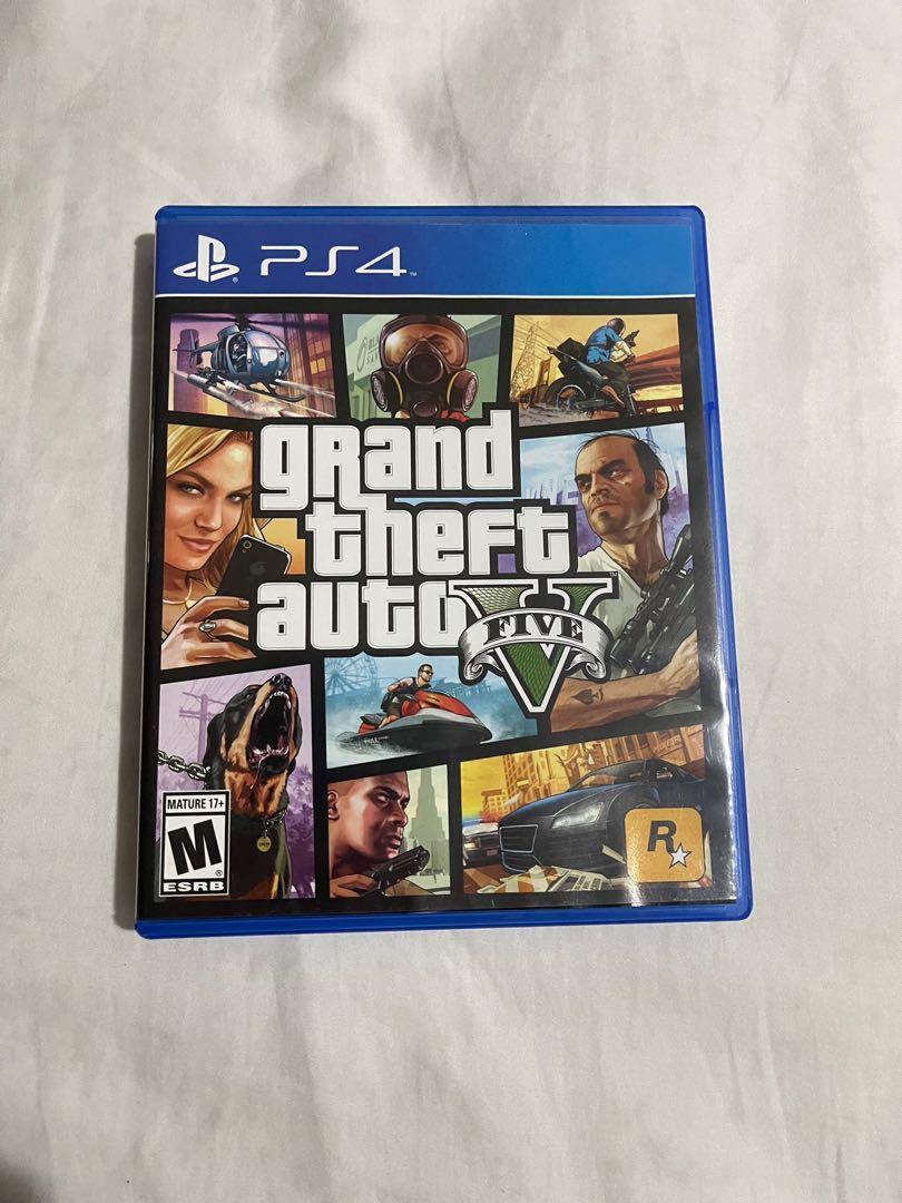 PS4 Grand Theft Auto V, Video Gaming, Video Games, PlayStation on Carousell