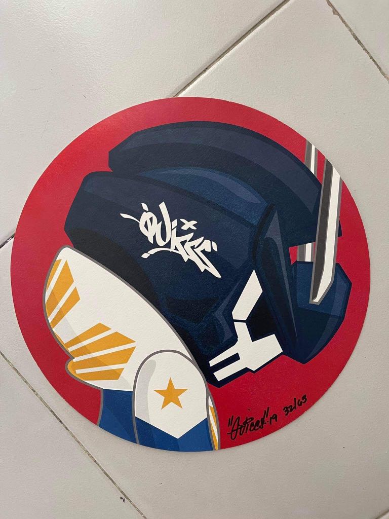 Quicss signed and numbered Poster, Hobbies & Toys, Memorabilia ...