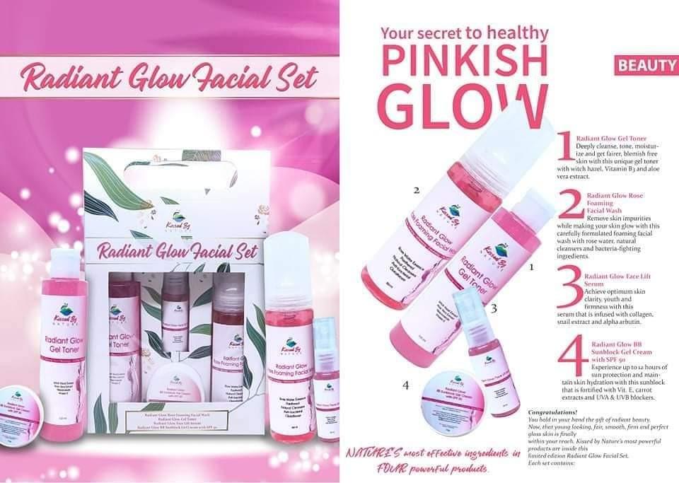 Radiant Glow Set (Key to Korean Glass Skin), Beauty & Personal Care ...