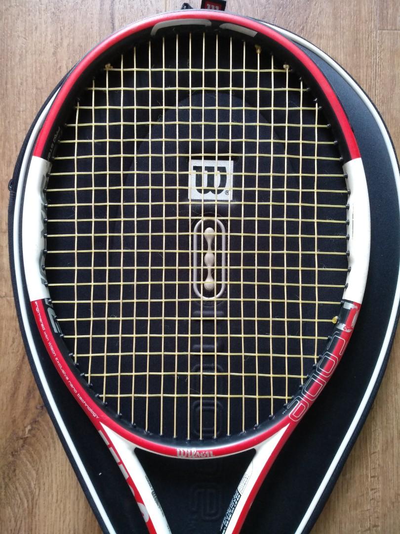 *Rare* Wilson Ncode N Six One Team Tennis Racket, Sports Equipment ...