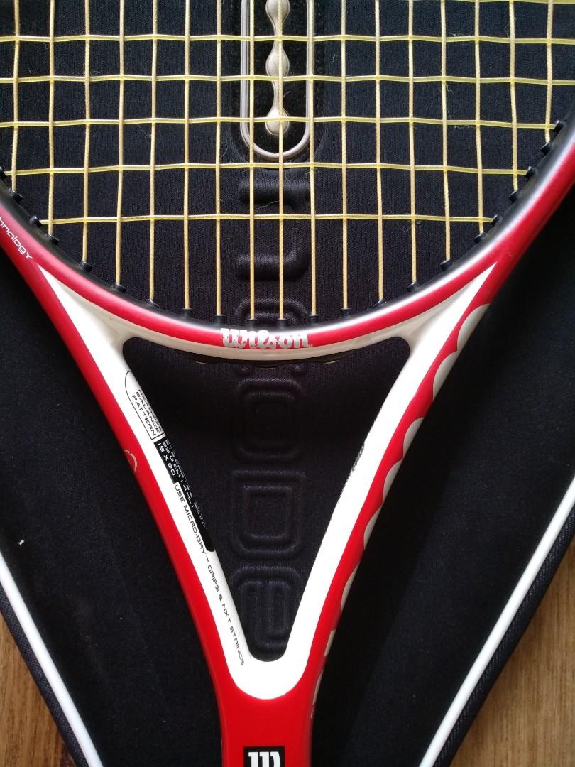 *Rare* Wilson Ncode N Six One Team Tennis Racket, Sports Equipment ...