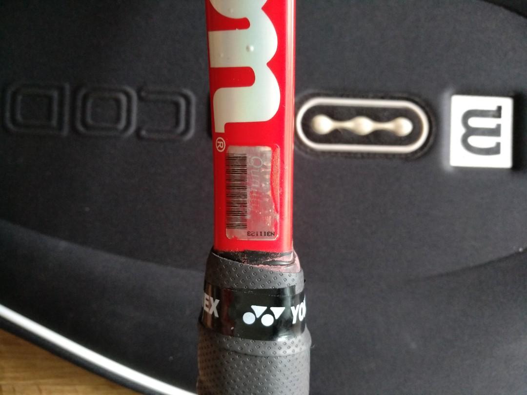*Rare* Wilson Ncode N Six One Team Tennis Racket, Sports Equipment ...