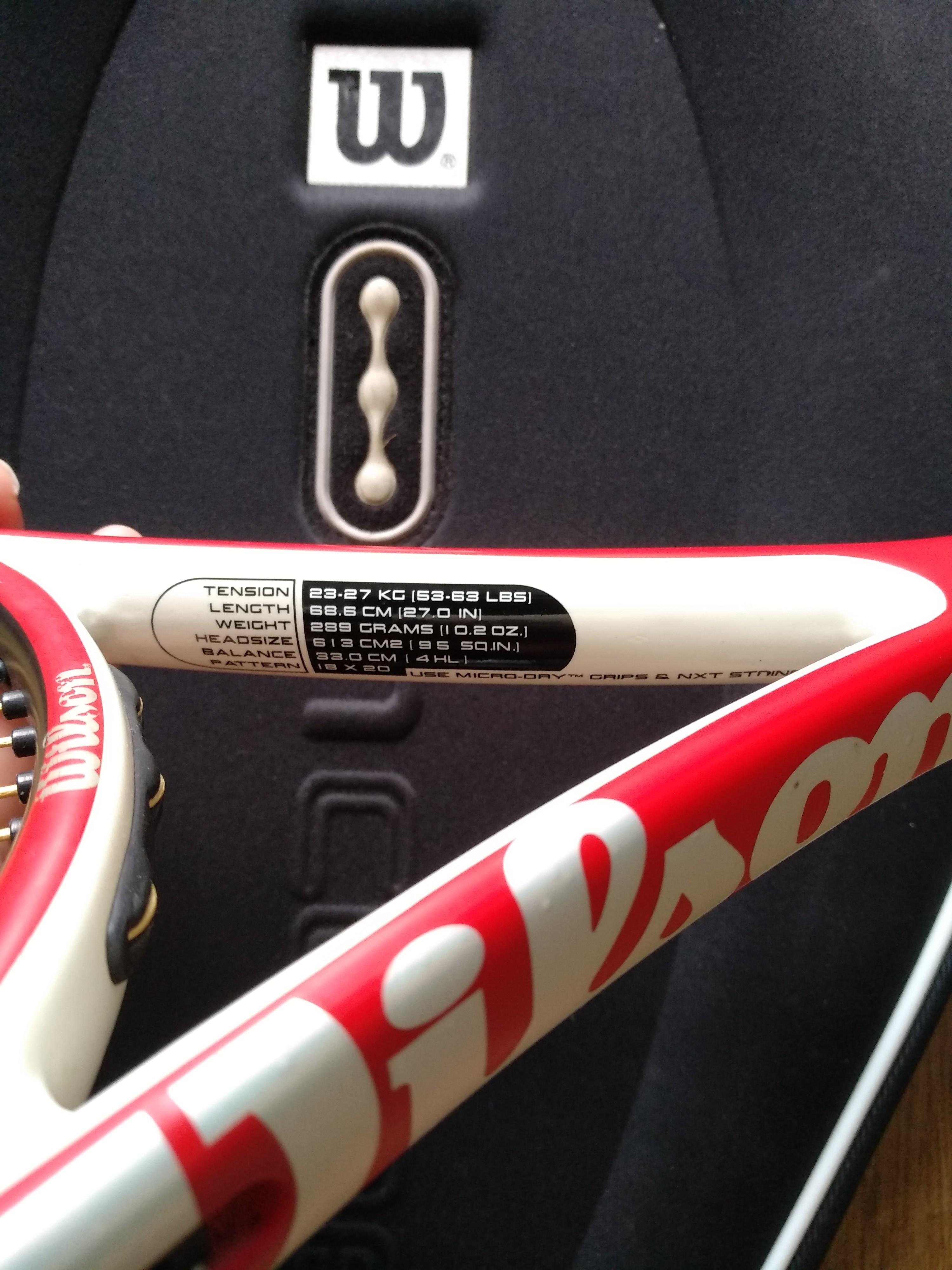 *Rare* Wilson Ncode N Six One Team Tennis Racket, Sports Equipment ...