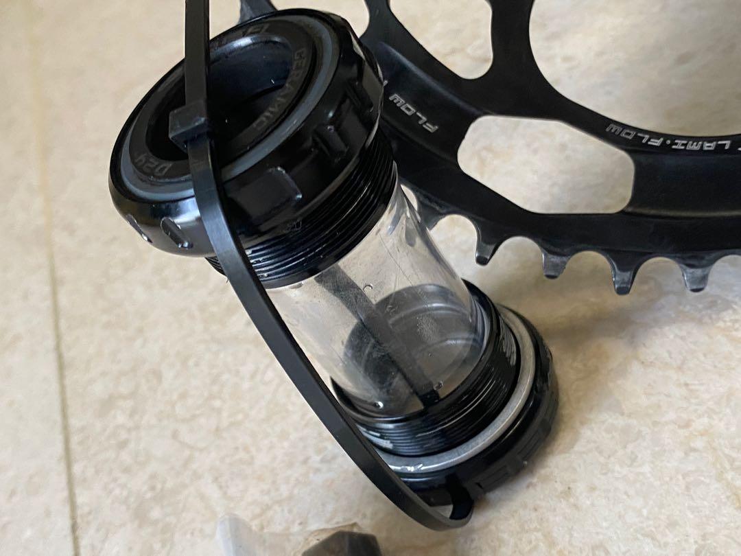 Ridea Titanium Crankset + 54T chainring + ceramic bottom bracket ...