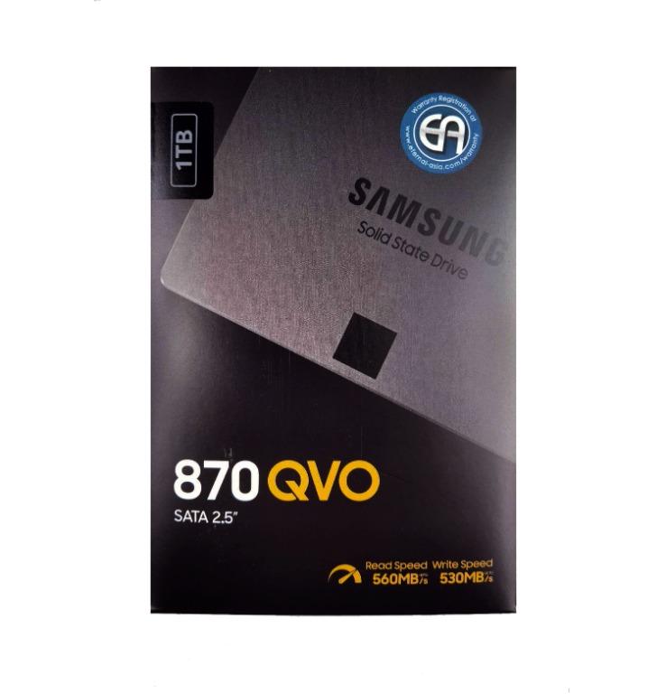 SAMSUNG SSD 870 QVO SATA III 2.5 inch 1TB, Computers & Tech, Parts ...