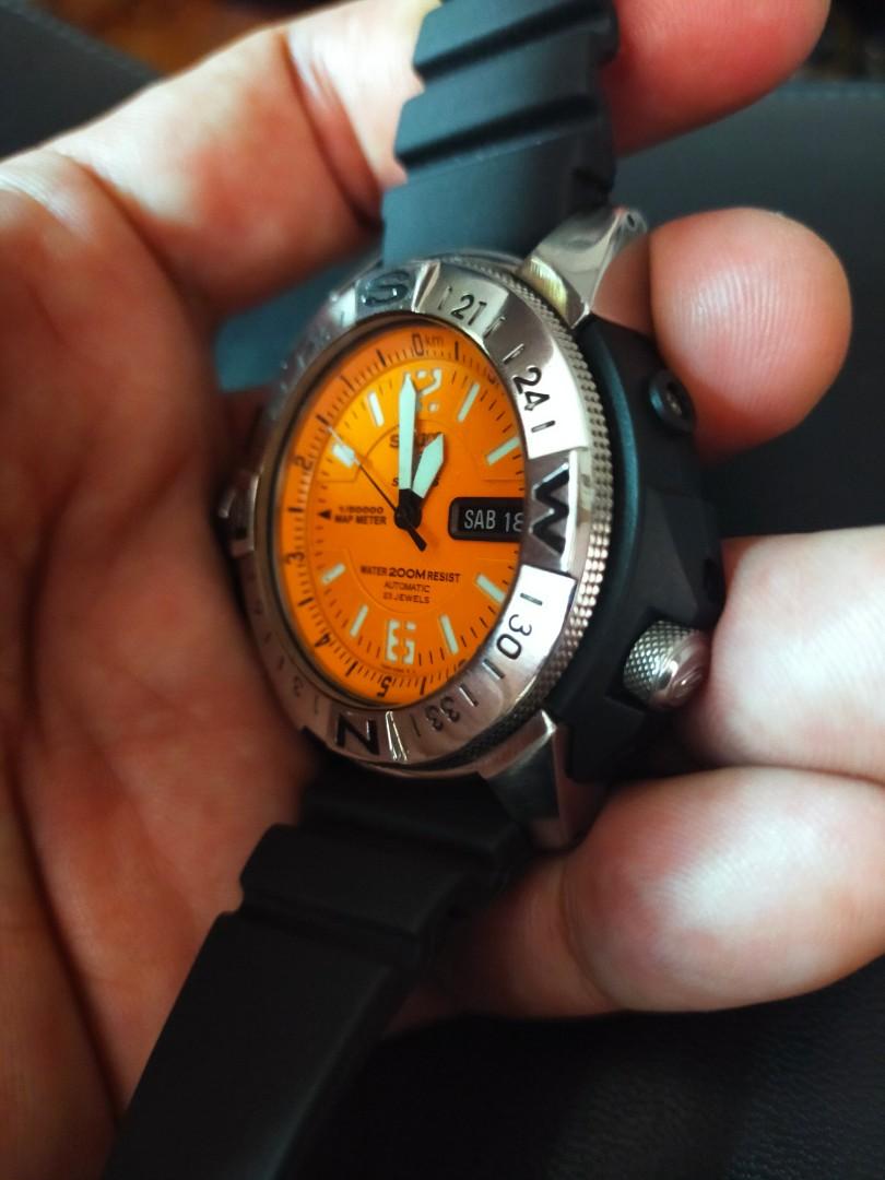 Seiko Map meter 200M., Men's Fashion, Watches & Accessories, Watches on ...