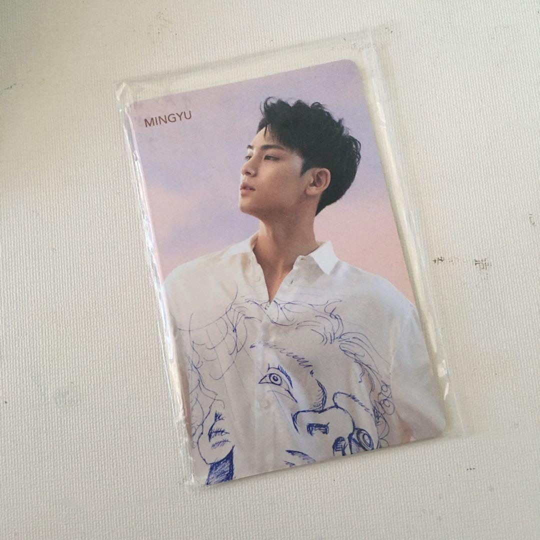 Seventeen Mingyu HMV Fallin Flower Photocard, Hobbies & Toys ...