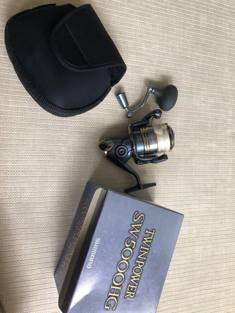 Shimano Twinpower SW 5000HG, Sports Equipment, Fishing on Carousell