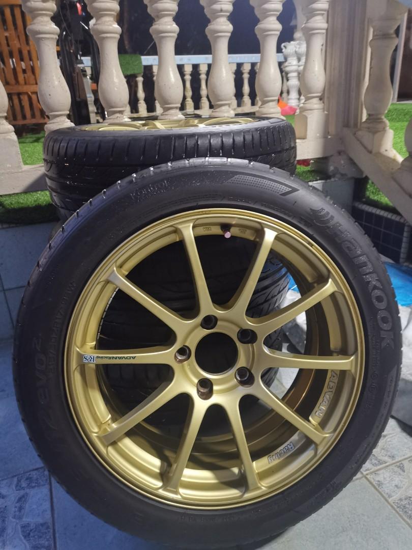 Sport rim advan racing, Auto Accessories on Carousell