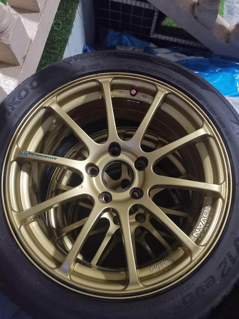 Sport rim advan racing, Auto Accessories on Carousell