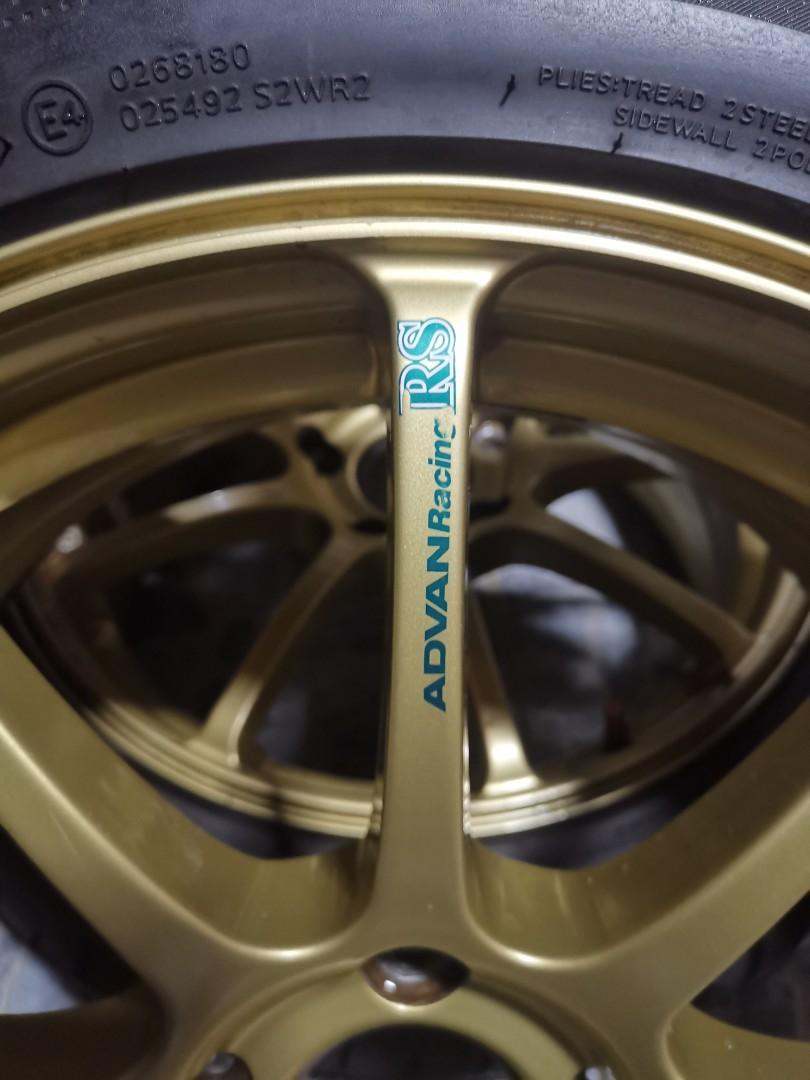 Sport rim advan racing, Auto Accessories on Carousell