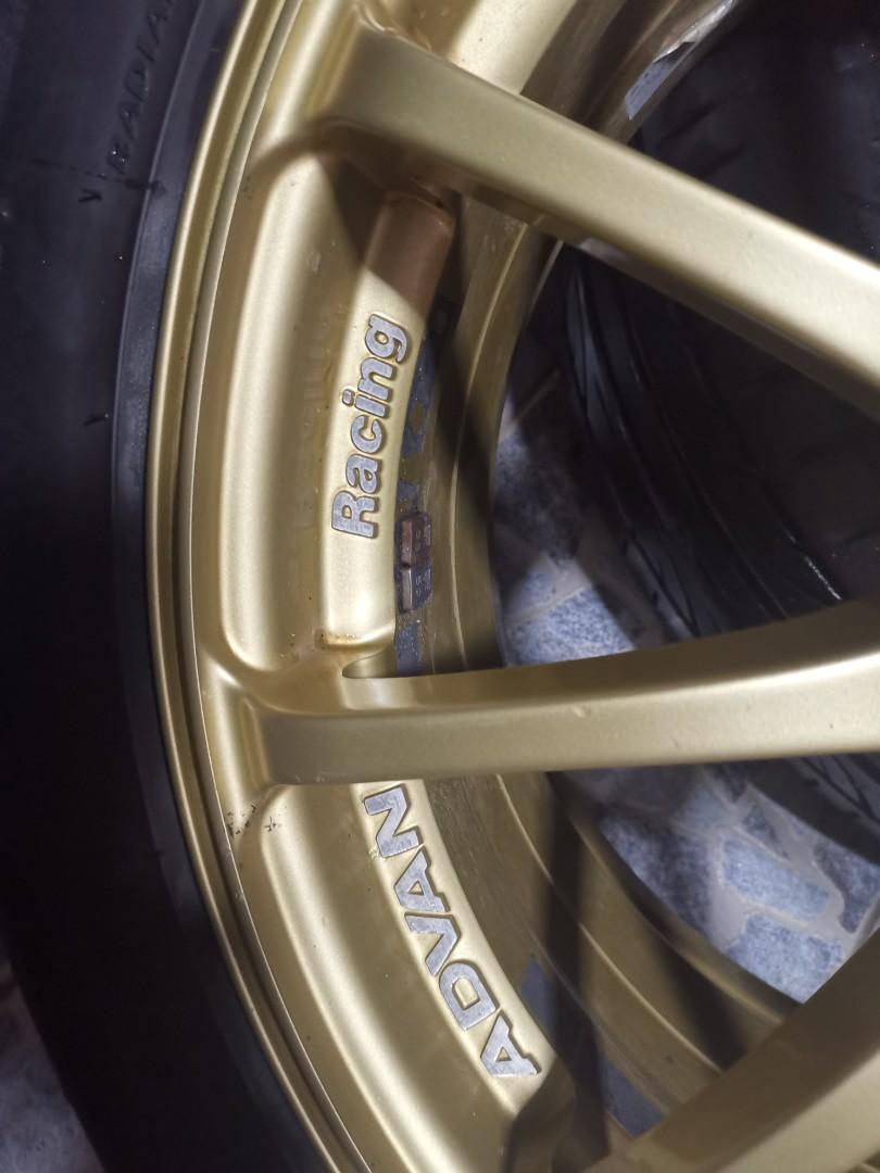 Sport rim advan racing, Auto Accessories on Carousell
