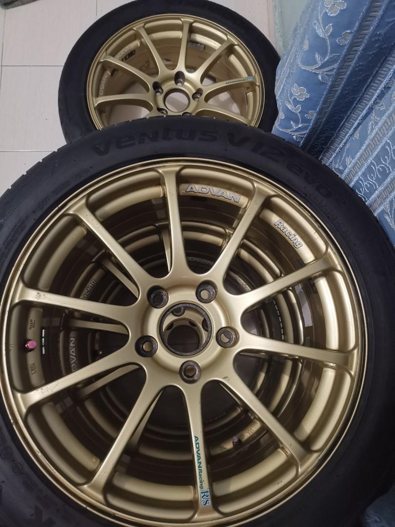 Sport rim advan racing, Auto Accessories on Carousell