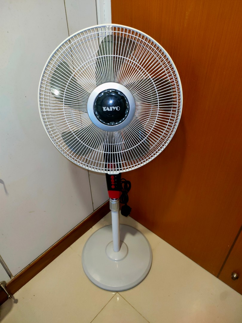 Strong "16 Taiyo electric standing fan, Furniture & Home Living ...