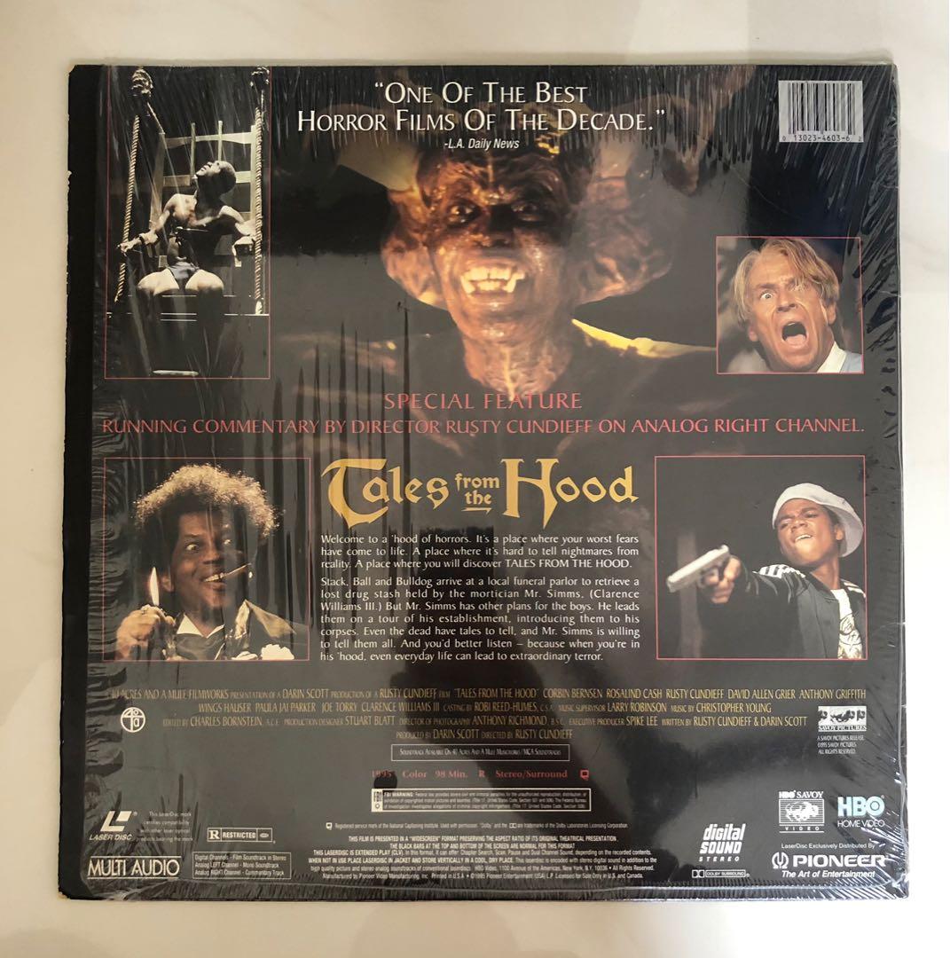 Tales From The Hood Laserdisc LD Rusty Cundieff, Hobbies & Toys, Music ...