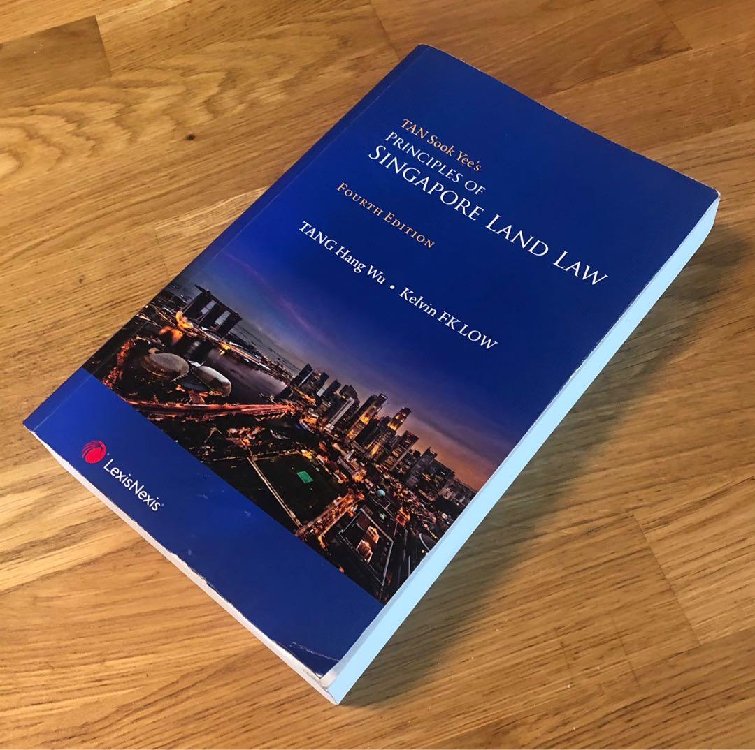 Tan Sook Yee’s Principles of Singapore Land Law Fourth Edition, Hobbies ...