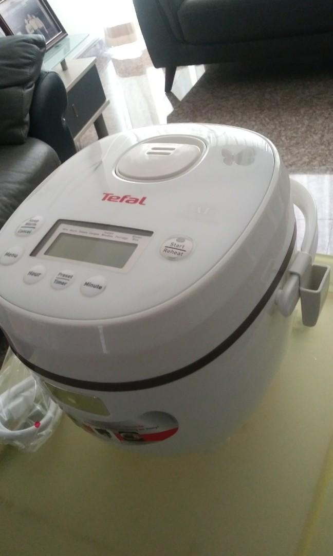 Tefal AI smart electric rice cooker, Everything Else on Carousell