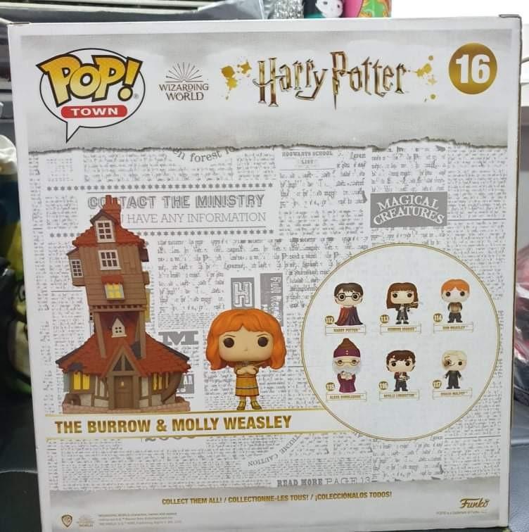 The burrow and molly weasley funko pop, Hobbies & Toys, Toys & Games on ...