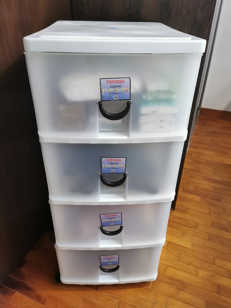 Toyogo 4 drawer tier wheels, Furniture & Home Living, Furniture ...