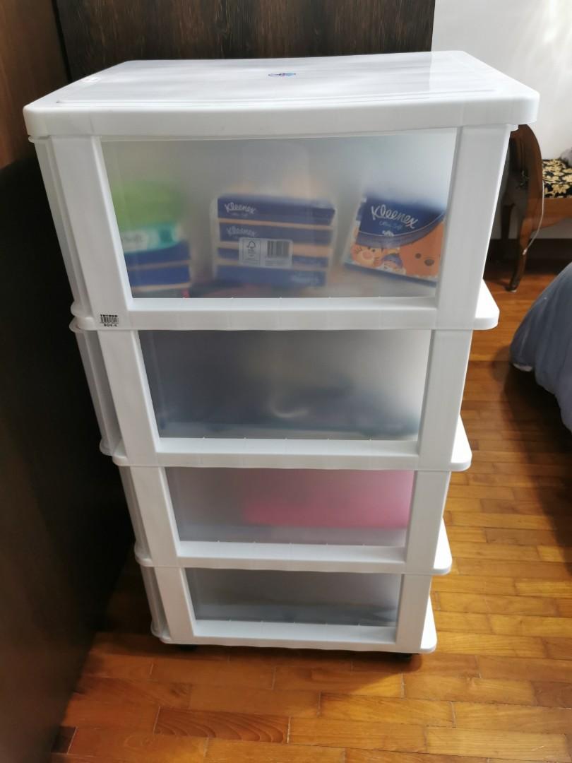 Toyogo 4 drawer tier wheels, Furniture & Home Living, Furniture ...