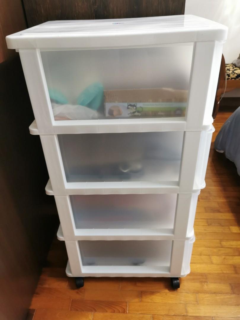 Toyogo 4 drawer tier wheels, Furniture & Home Living, Furniture ...