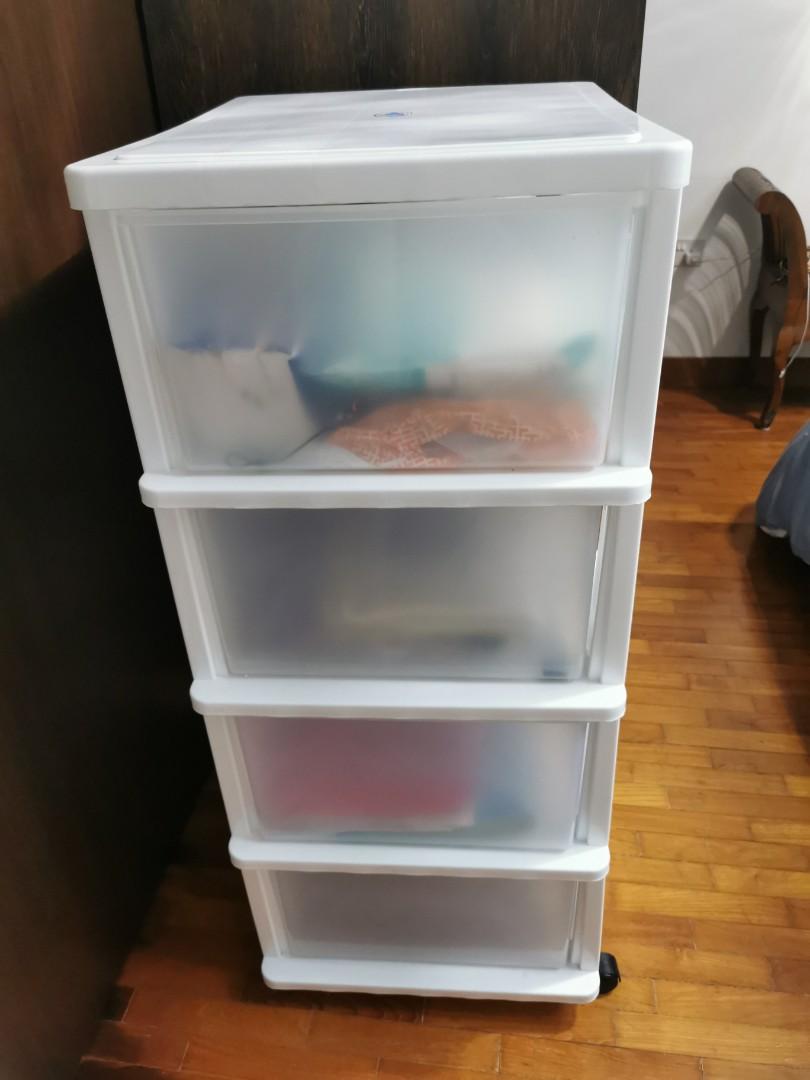 Toyogo 4 drawer tier wheels, Furniture & Home Living, Furniture ...