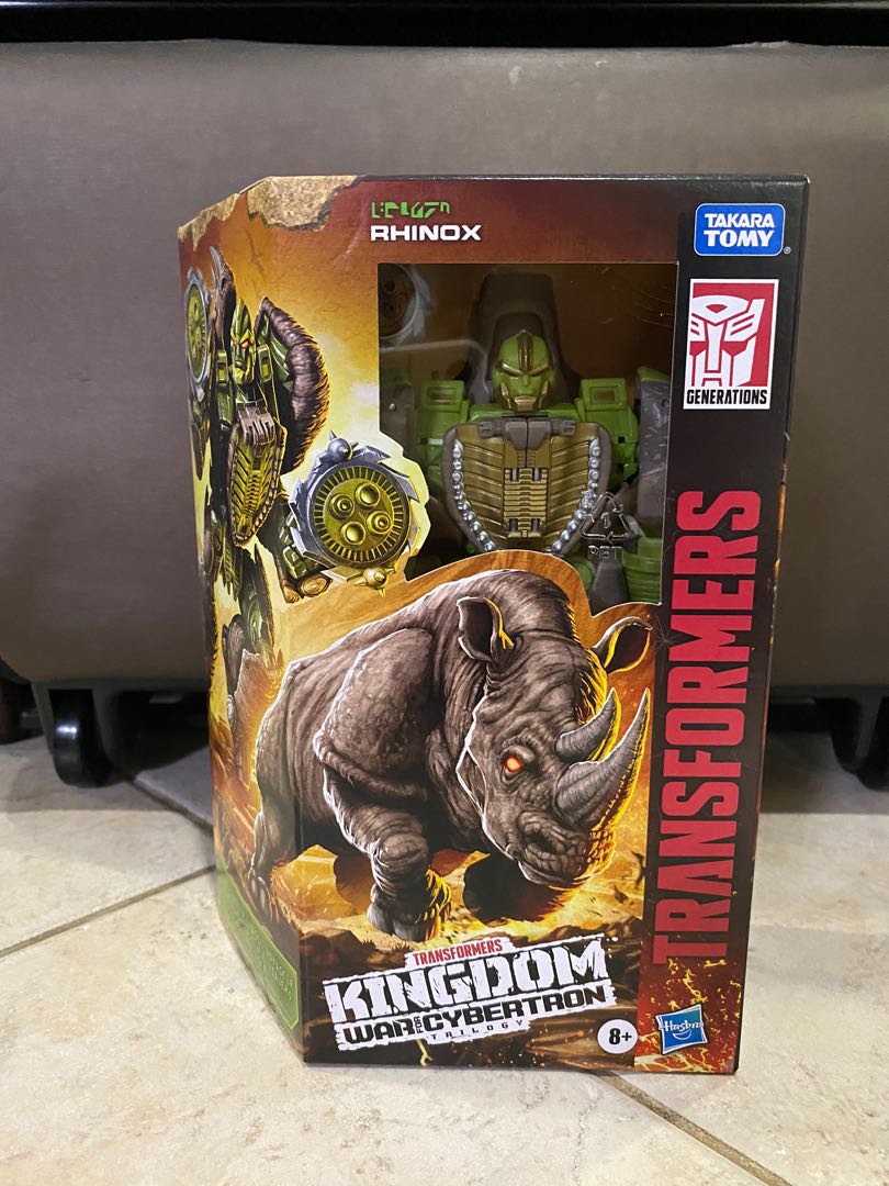 Transformers Kingdom Voyager Rhinox, Hobbies & Toys, Toys & Games on ...